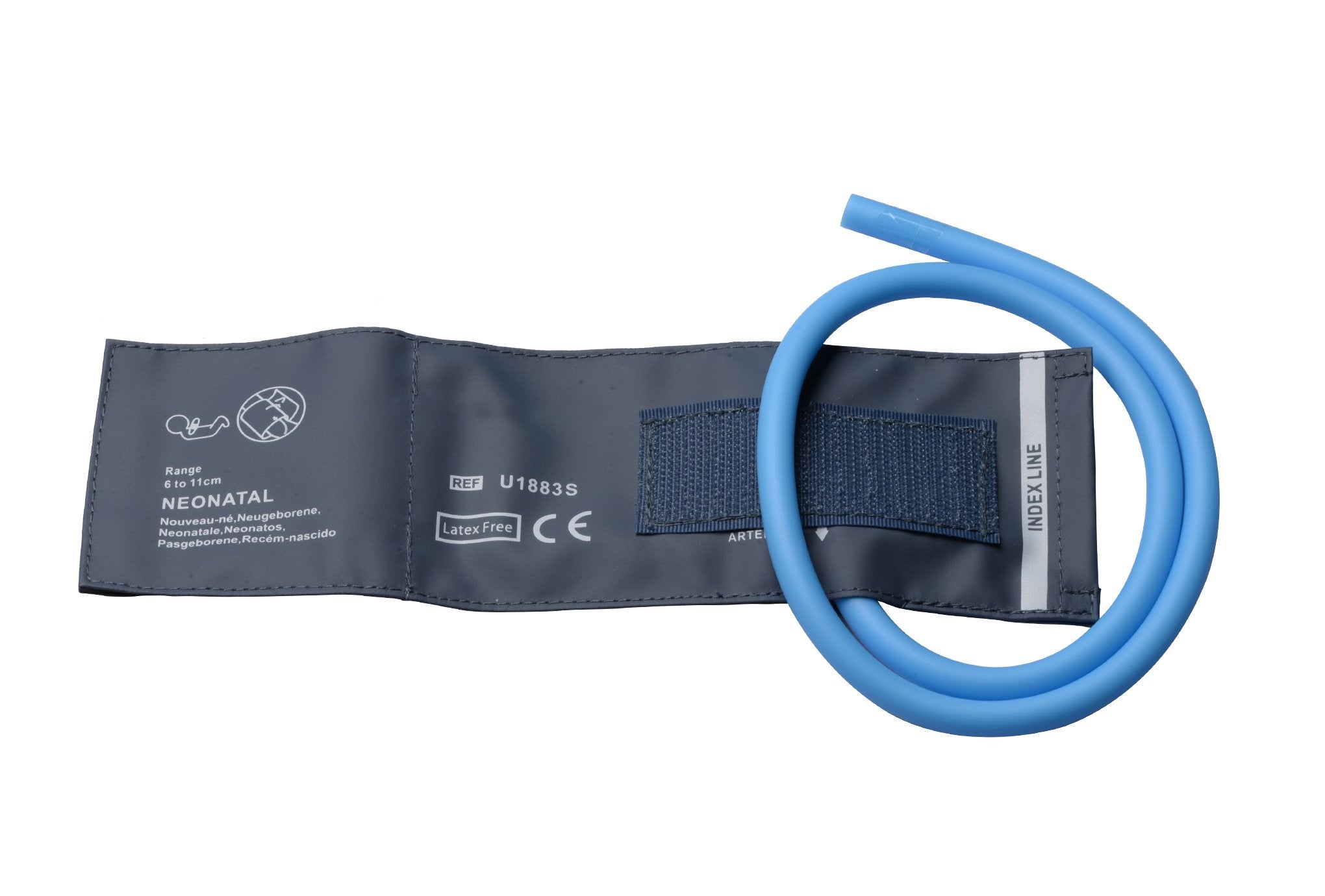 Reusable NIBP Cuffs With Inflation Bag - Single Tube Neonate 6-11cm ...